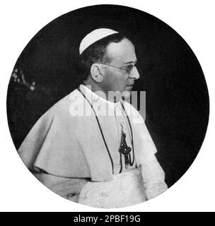 1922 : der italienische PIO XI ( geb. Achille Ratti , 1857 - 1939 ...