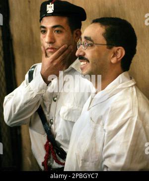 Egyptian engineer Mohammed Sayed Saber, from the country's nuclear energy agency, who is accused ...