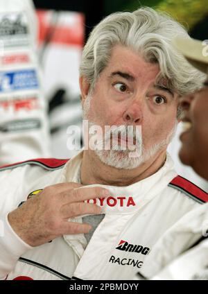 Movie magnate George Lucas in the No. 2 Toyota Scion tCs has made ...