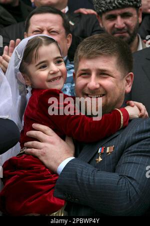 Ramzan Kadyrov, approved as Chechnya's president by the regional ...