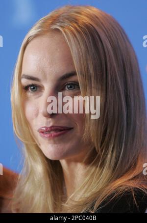 Die deutsche Schauspielerin Nina Hoss posiert am Mittwoch, 14. Februar ...