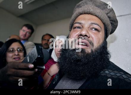Sajad Ahmed Rana with his daughter Molly Campbell, also known as Misbah ...