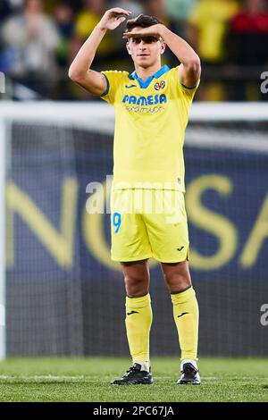 Ramon Terrats of Villarreal während des Spiels La Liga zwischen dem FC ...