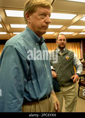 Former Duke lacrosse coach Mike Pressler answers questions after ...