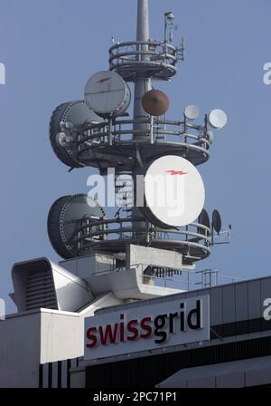 Das Logo von Swissgrid, aufgenommen am Donnerstag, 14. Dezember 2006 ...