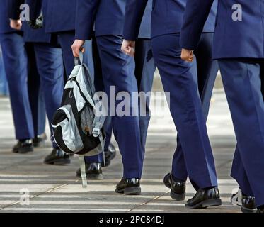 Air Force ROTC-Kadetten von der Embry Riddle Aeronautical University ...