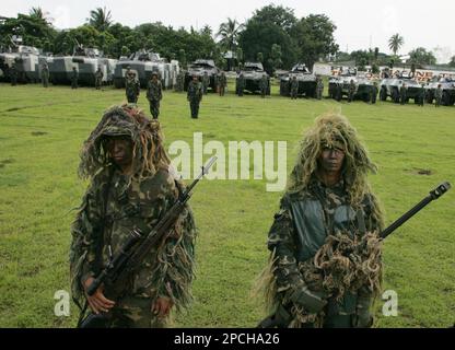 Armored Personnel Carriers of the Philippine National Police arrive at ...