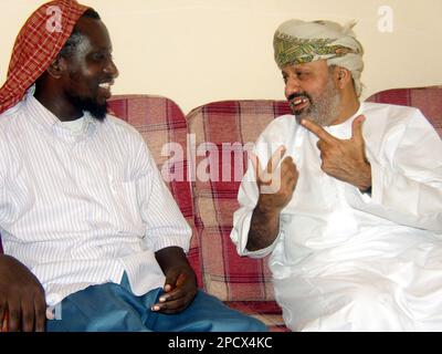 Sheikh Sharif Sheikh Ahmed, chairman of the Islamic Courts Union during ...