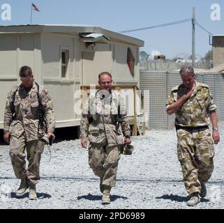 Canadian Brig. Gen. David Fraser, commander of coalition forces in ...