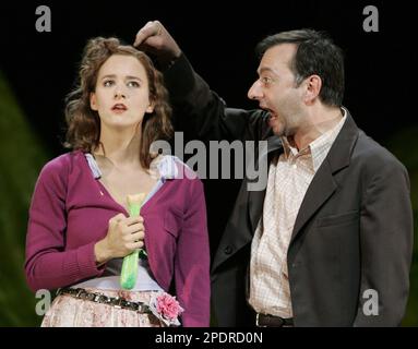 Sabine Osthoff in der Rolle der Karoline und Thomas Kamper als Kasimir ...