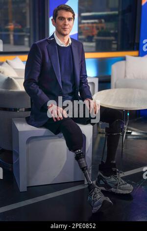 Fox News reporter Benjamin Hall appears during a segment on "Fox and ...