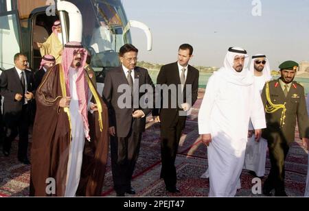 Jordan's King Abdullah II, 3rd left, and Turkey's President Recep ...