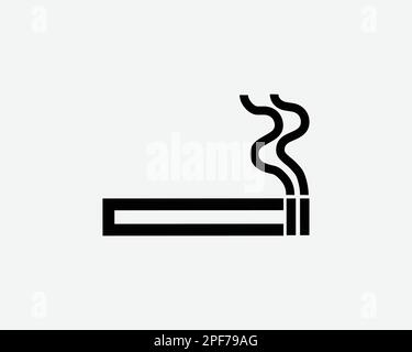 Rauchen Zeichen Symbol Zigarette Rauch Zone Vape Tabak Nikotin Zigarre ...