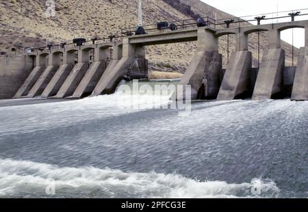The Derby Dam, located about 20 miles east of Reno, Nev., is shown ...
