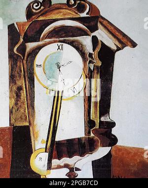 Ölgemälde von Volker von Mallinckrodt im kubistischen Stil, Kubismus ...