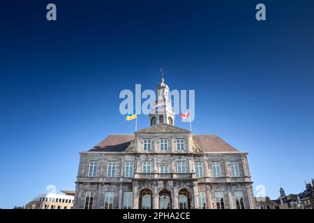 Bild des Rathauses von Maastricht in Maastricht, Niederlande. Das ...