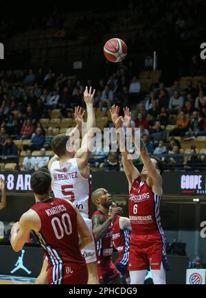 Hugo BENITEZ JR von JL BOURG-EN-BRESSE während des French Cup, Top 8 ...