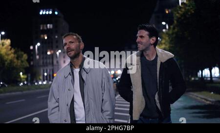 KNUT BERGER und FABIAN STUMM in KNOCHEN UND NAMEN (2023) -Originaltitel ...