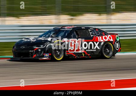 AUSTIN, TX - MARCH 26: Kimi Raikkonen (#91 Trackhouse Racing Onx Homes ...