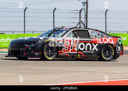 AUSTIN, TX - MARCH 26: Kimi Raikkonen (#91 Trackhouse Racing Onx Homes ...