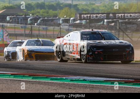 AUSTIN, TX - MARCH 26: Kimi Raikkonen (#91 Trackhouse Racing Onx Homes ...