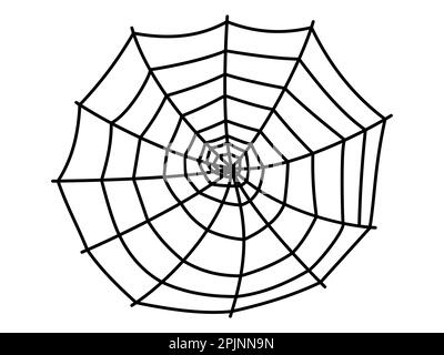 Spinnennetz-Symbole, realistisches Spinnennetz. Anwendbar als halloween ...