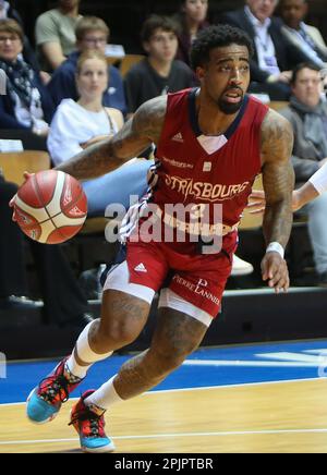 Marcus KEENE von SIG Straßburg während des French Cup, Top 8 ...
