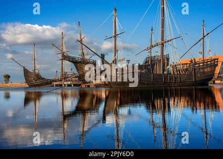 Werft der Karavel. Nachbildung der drei Karavelle von Christoph ...