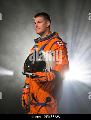Der Astronaut Jeremy Hansen der Canadian Space Agency und die NASA ...
