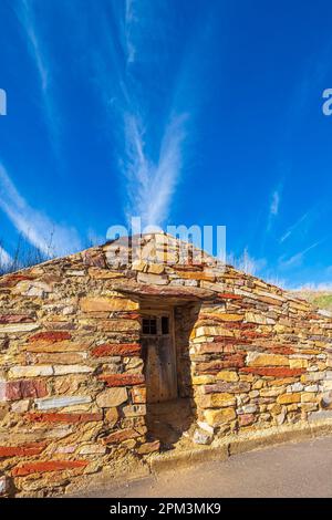 Spanien, Kastilien und León, Faramontanos de Tabara, Dorf auf der Via ...