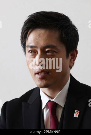 Hirofumi Yoshimura, a Japanese politician serving as the Governor of ...