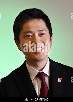 Hirofumi Yoshimura, a Japanese politician serving as the Governor of ...