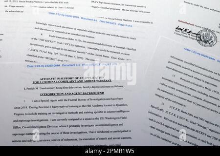 The affidavit, criminal complaint and arrest warrant for John Murray ...