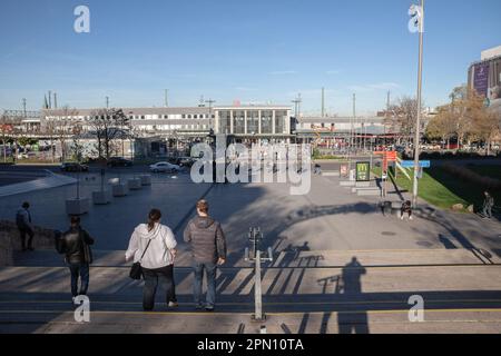 Bild vom Dortmunder Hauptbahnhof am Nachmittag. Der Dortmunder ...