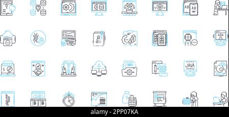 Lineare Symbole für die Risikooptimierung festgelegt. Strategie ...