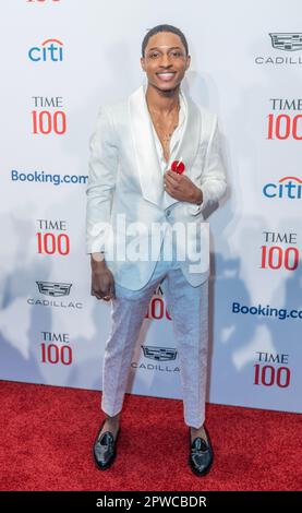 Myles Frost attends the Time100 Gala, celebrating the 100 most ...