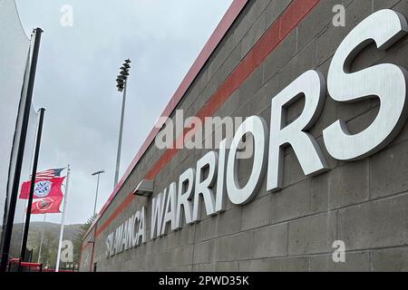 The logo of the Salamanca City Central School District is displayed on ...