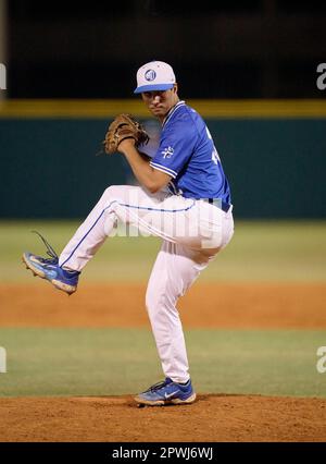 Tampa Jesuit Tigers pitcher Derek Westfall (34) during a High School ...
