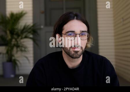 Aidan Gomez, co-founder and CEO Cohere, is photographed at an office in ...