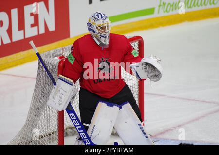 Nottingham, 30. April 2023. Mantas Armalis spielt bei einem Spiel der ...