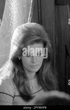 Raquel Welch auf einer Veranstaltung in Berlin. In diesem Jahr erschien ...