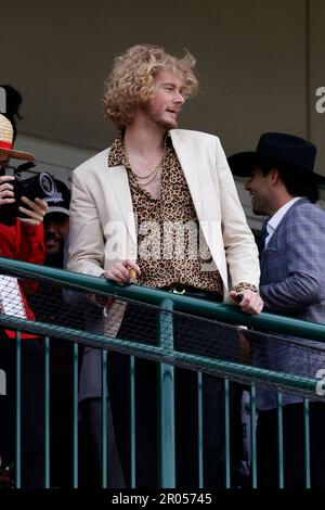 LOUISVILLE, KY - MAY 06: Rapper Jack Harlow walks the red carpet at the ...