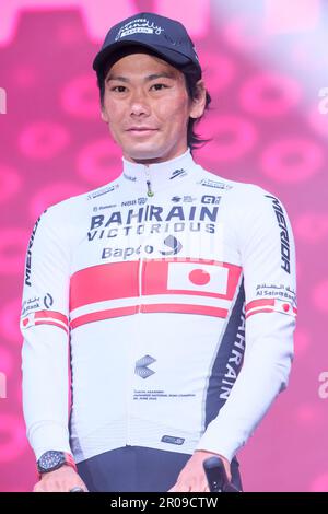 Yukiya Arashiro von Japan - Bahrain - Victorius aus dem 106. Giro d ...