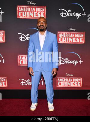 Larry Bates attends the premiere of the Disney+ original series ...