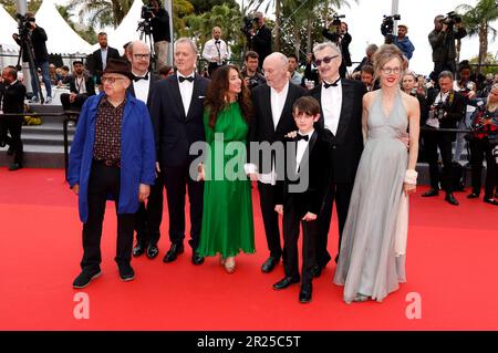 Daniel Kiefer und Anselm Kiefer bei der Premiere des Dokumentarfilms ...