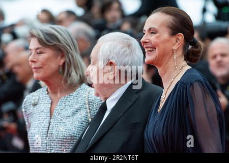 Caroline von Monaco, Paul Rassam und Carole Bouquet nehmen am 20. Mai ...