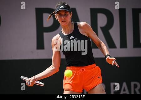 Audrey ALBIE von Frankreich während des ersten Qualifikationstages von ...