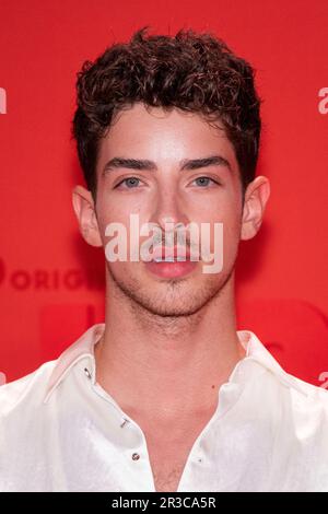 Manu Rios Fernandez poses for photographers upon arrival at 'The Idol ...