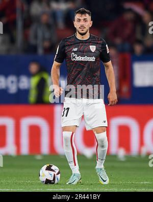 Aitor Paredes vom Athletic Club in Aktion während des Spiels La Liga ...