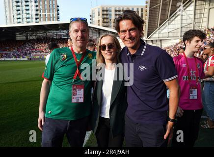 Matthew Benham, Inhaber von Brentford, nach dem Spiel der Premier ...